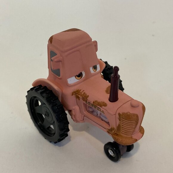 Pixar | Toys | Disney Pixar Cars Chewall Pink Tractor Holstein Cow ...